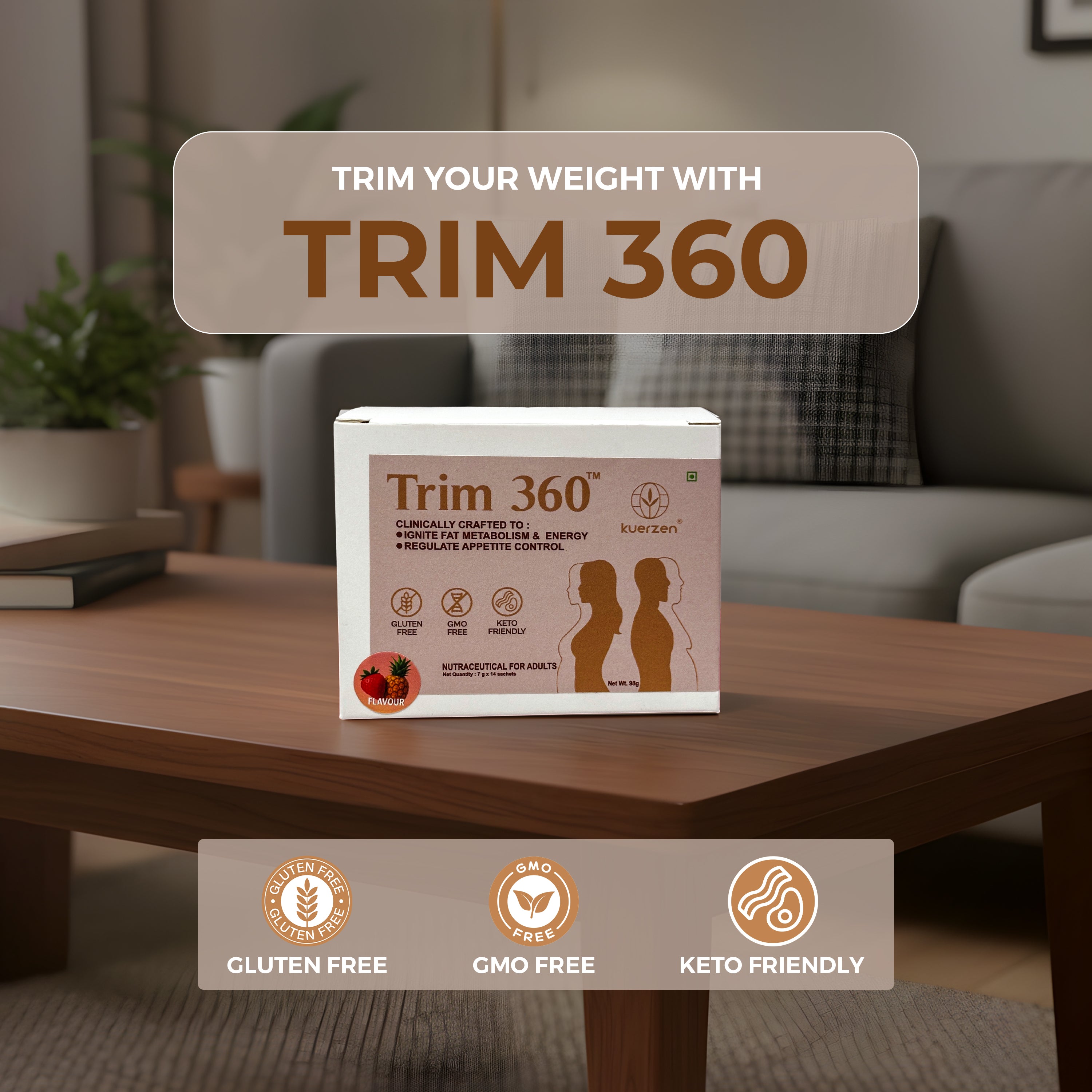 TRIM 360 Natural Weight Management Supplement | Kuerzen Bio Solutions